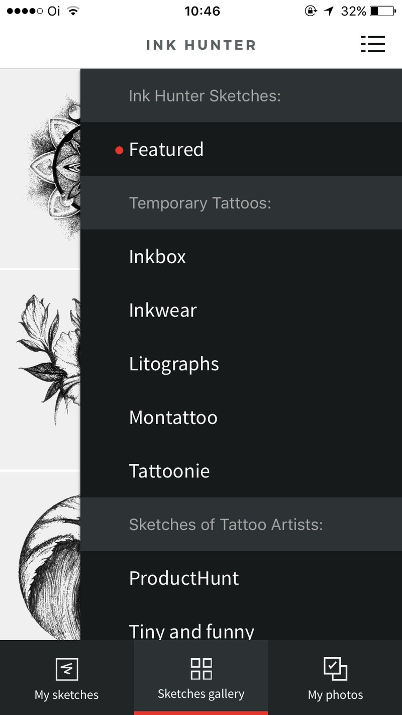 inkHunter | Software | TechTudo