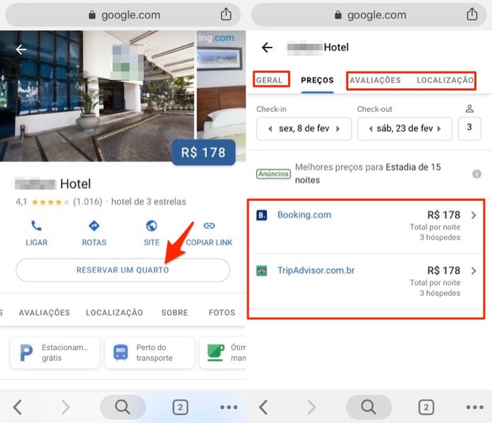 Como usar a Busca de Hotéis do Google? Ferramenta acha hotel barato
