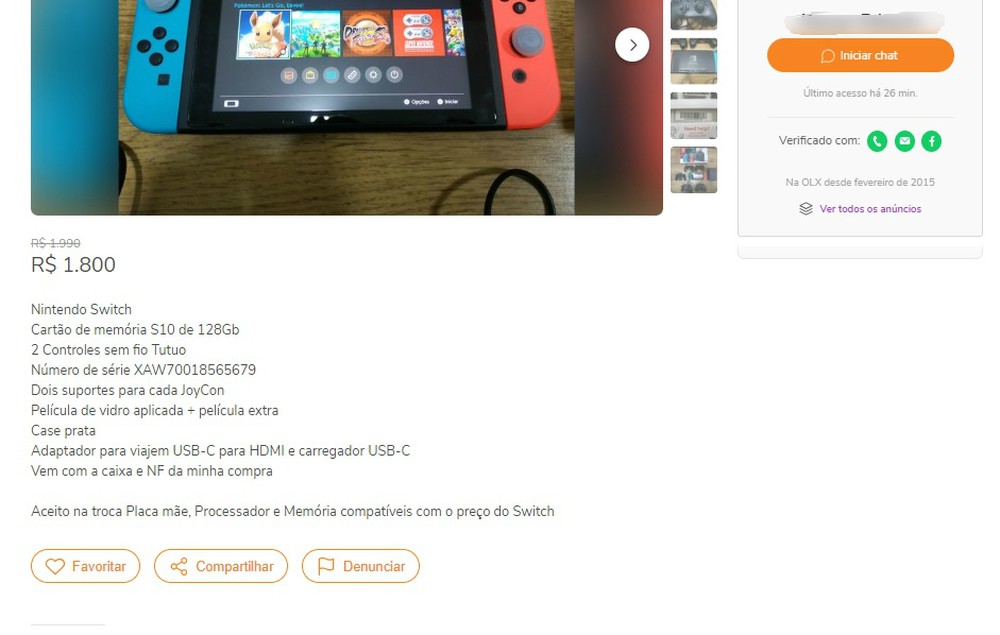 Nintendo Switch usado vale a pena? Veja prós e contras de comprar barato
