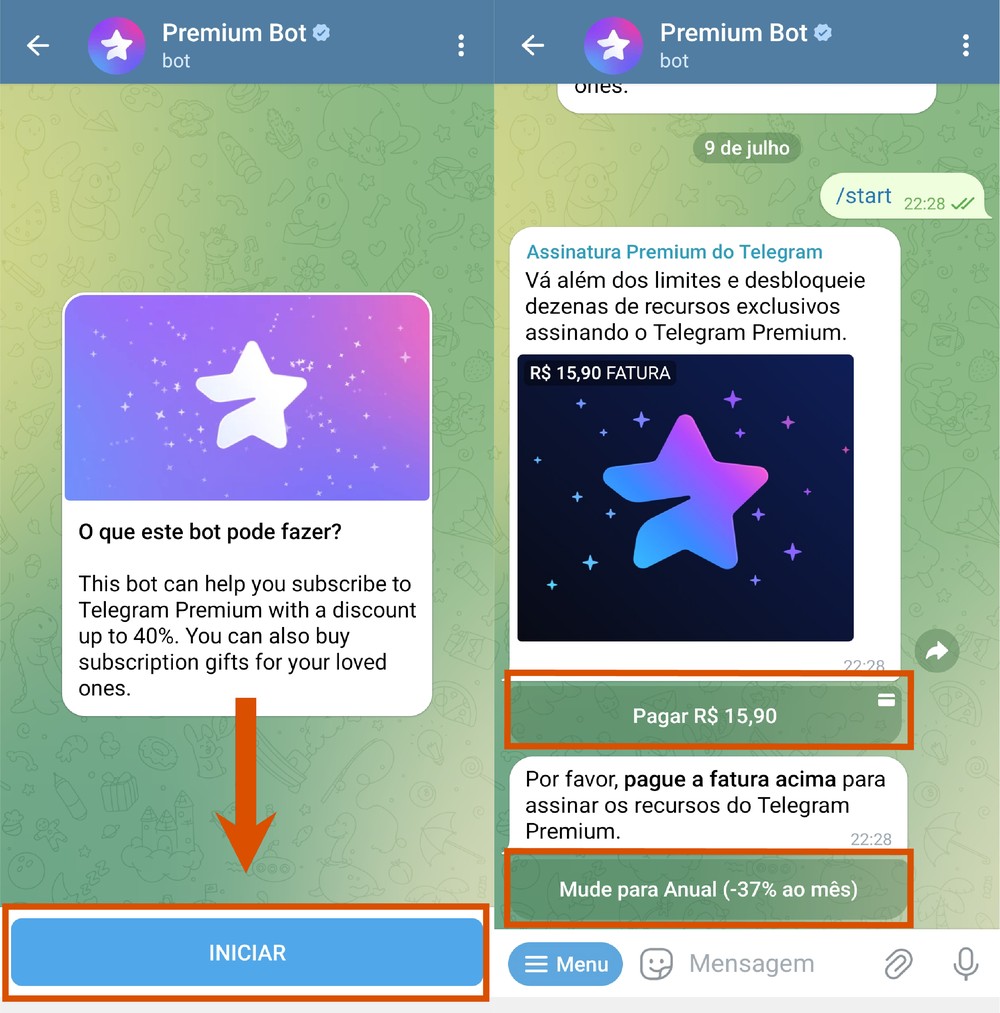 Telegram Premium: saiba pagar mais barato pela assinatura do app