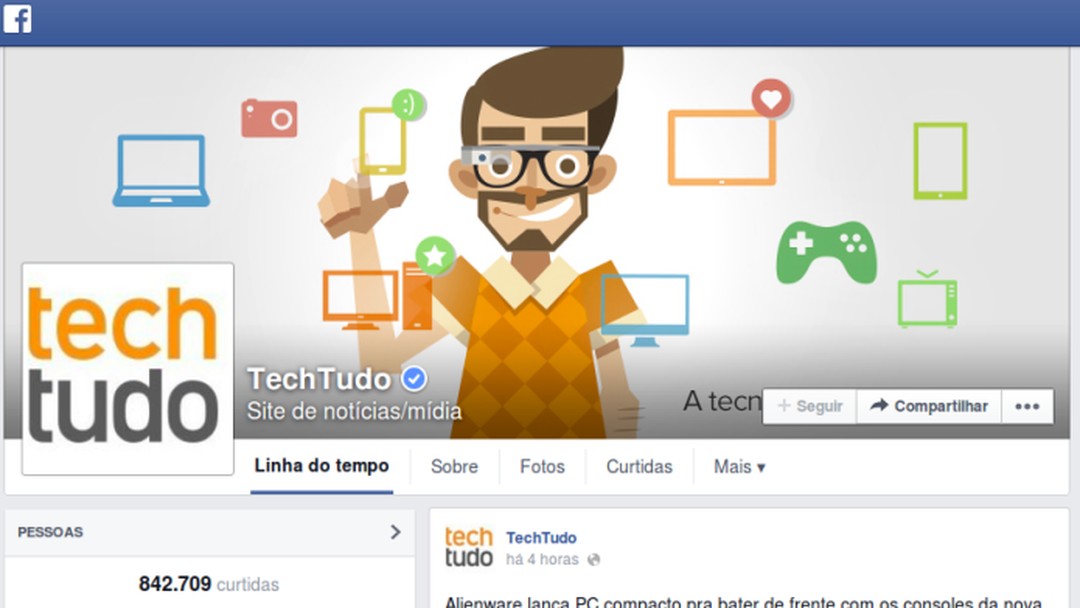 Capa para Facebook | Software | TechTudo