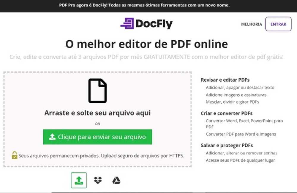 Como editar PDF online grátis? Veja sete sites para modificar arquivos