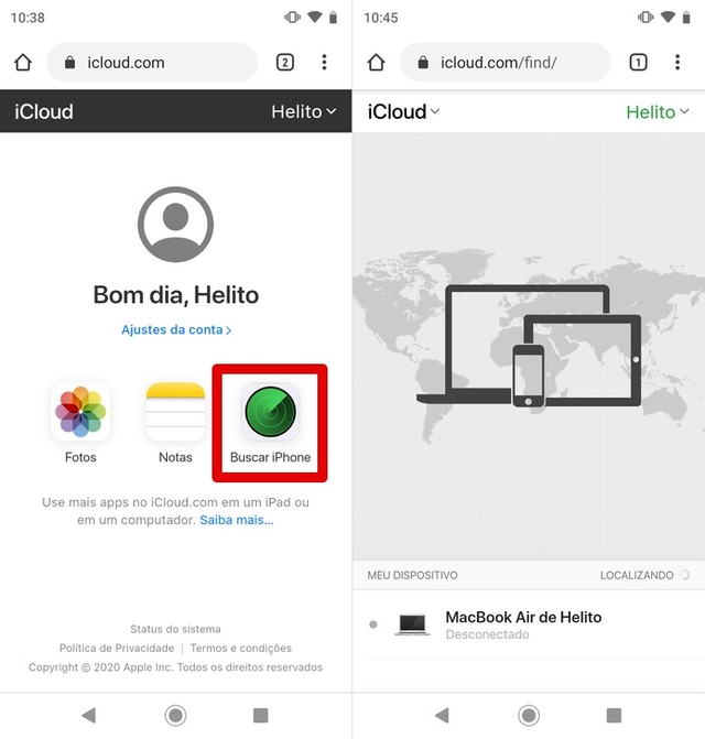 iCloud para Android: como acessar conta e arquivos pelo celular
