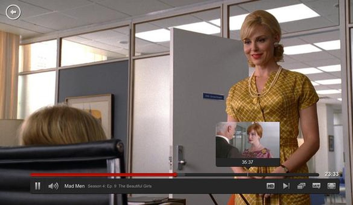 Netflix ganha novo visual em seu player web