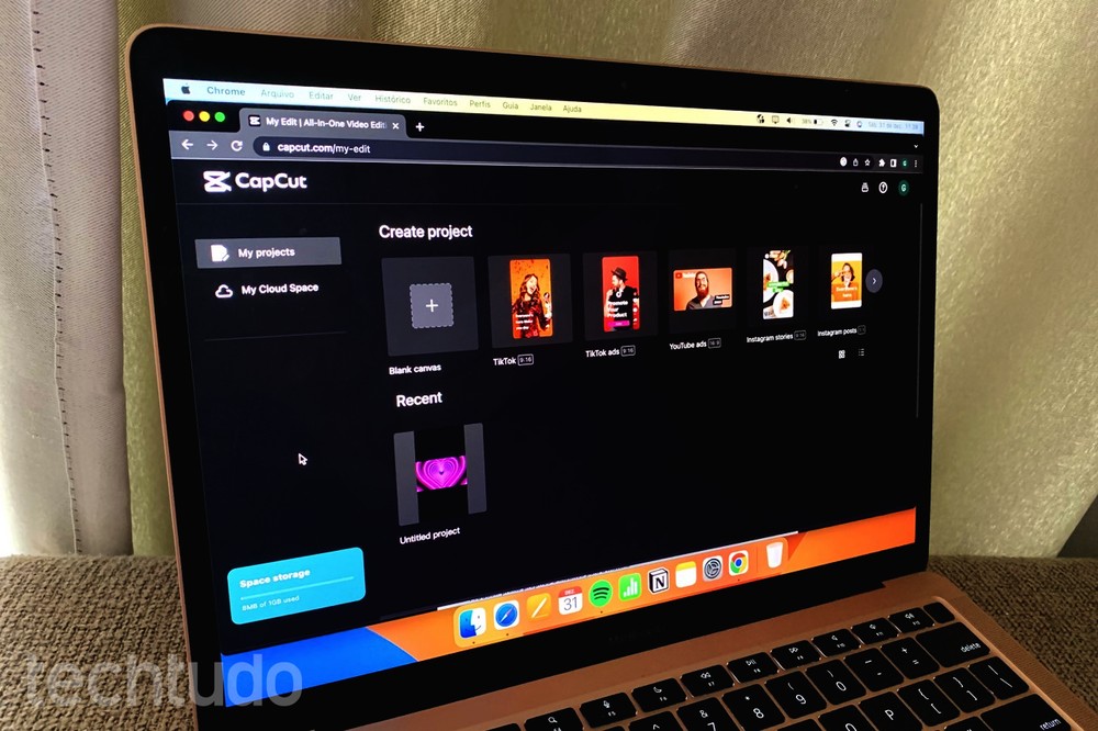 CapCut online: como usar o editor de vídeos direto no navegador
