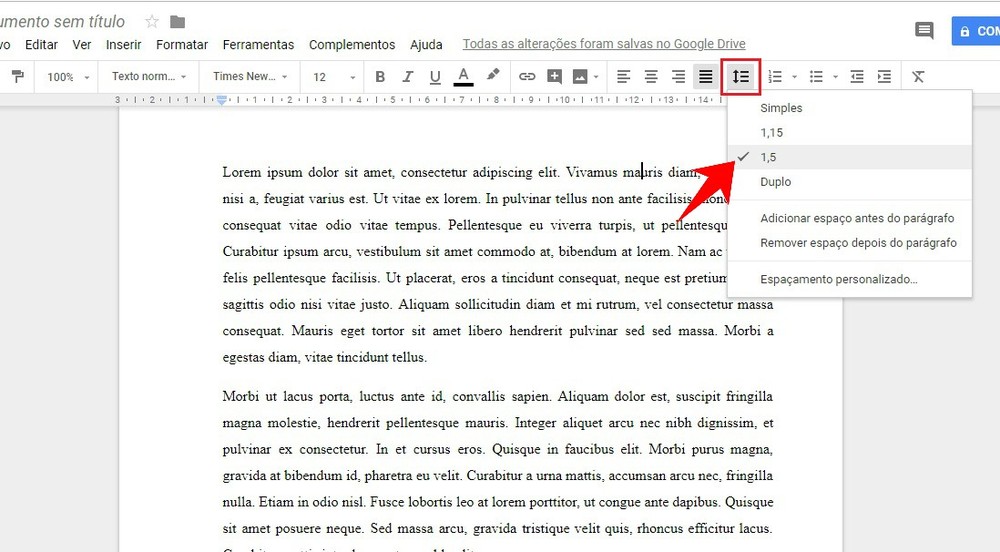 Como fazer formatação ABNT no Google Docs