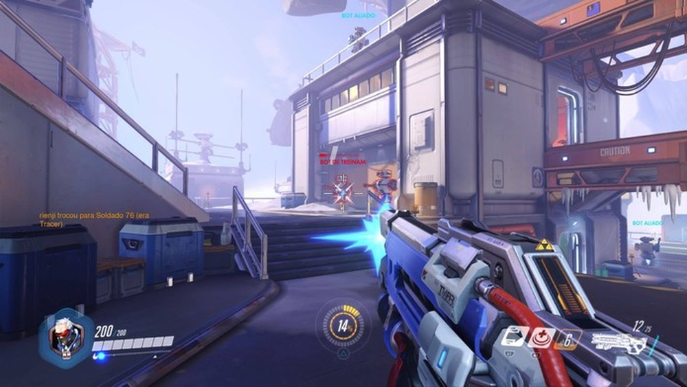 Como jogar com o personagem Soldado 76 em Overwatch