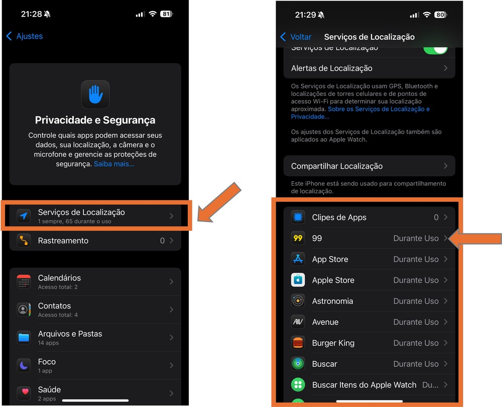 Como saber se meu iPhone está sendo rastreado? Guia lista indícios