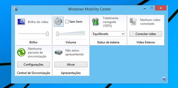 Como acessar o Mobility Center e fazer ajustes rápidos no Windows