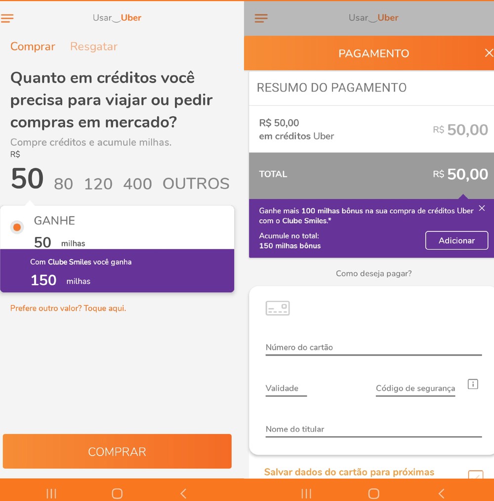 Uber e Smiles: saiba como ganhar milhas ao pedir corridas no app