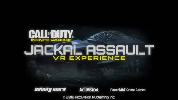 Jogamos COD: Infinite Warfare: Jackal Assault, game para PlayStation VR