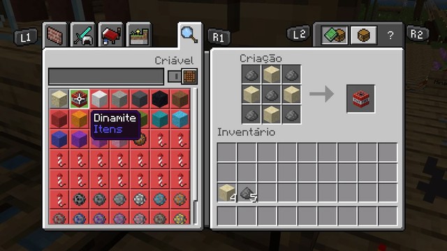 Como fazer TNT no Minecraft