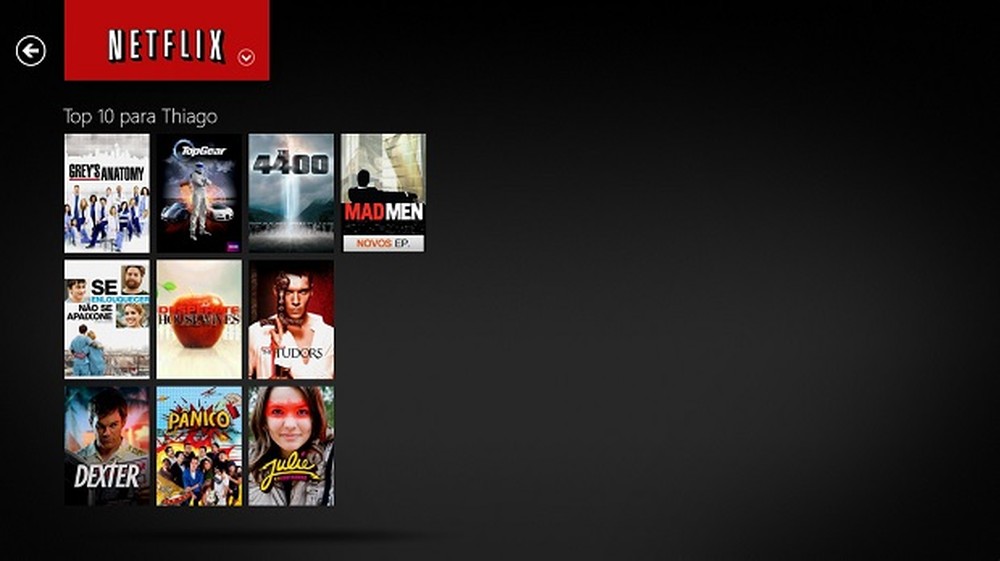 Como usar o Netflix no Windows 8