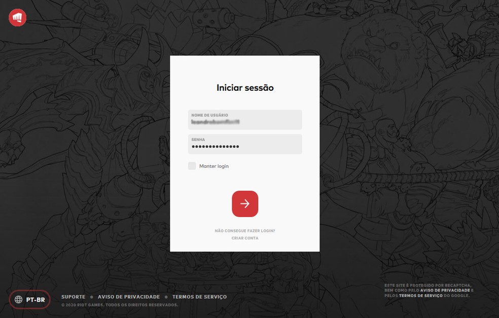 Como vincular conta da Riot Games com a Twitch TV
