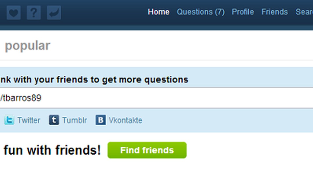 Ask.fm | Software | TechTudo