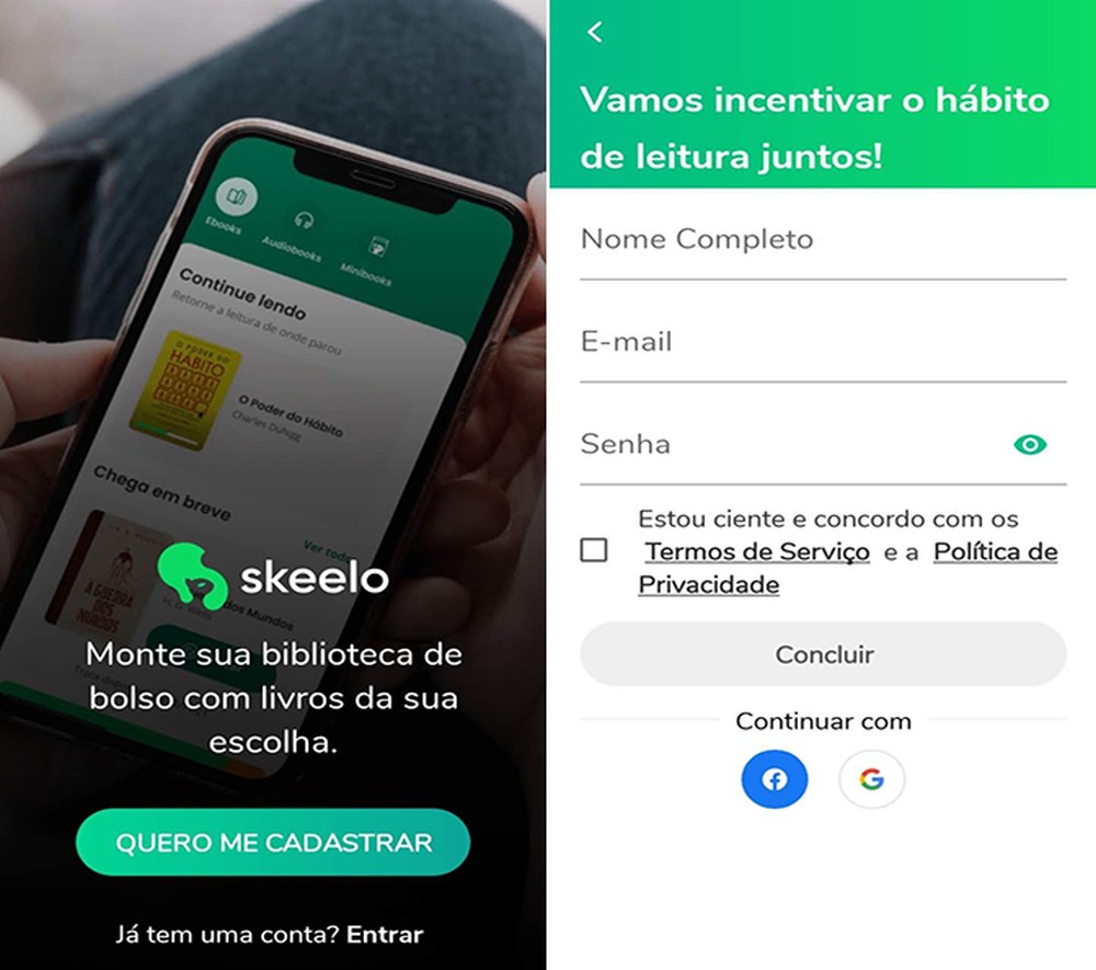 Como ler de graça no celular com o app Skeelo