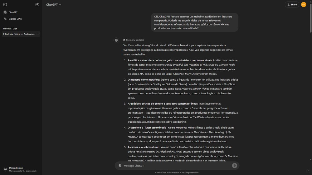 5 formas de usar o ChatGPT que vão ajudar você a fazer o TCC