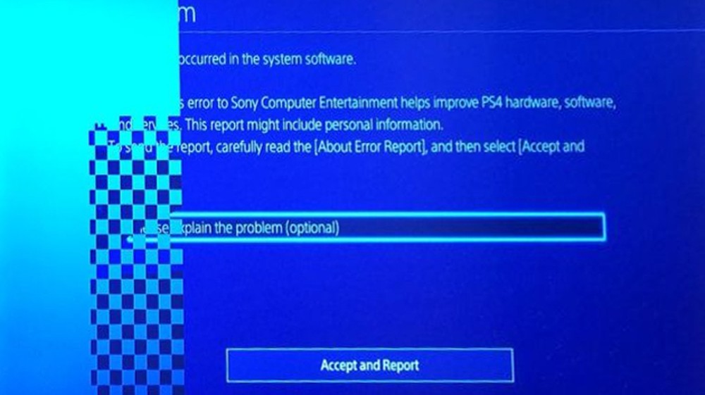 PlayStation 4: novo erro apresenta estranho problema visual e travamentos