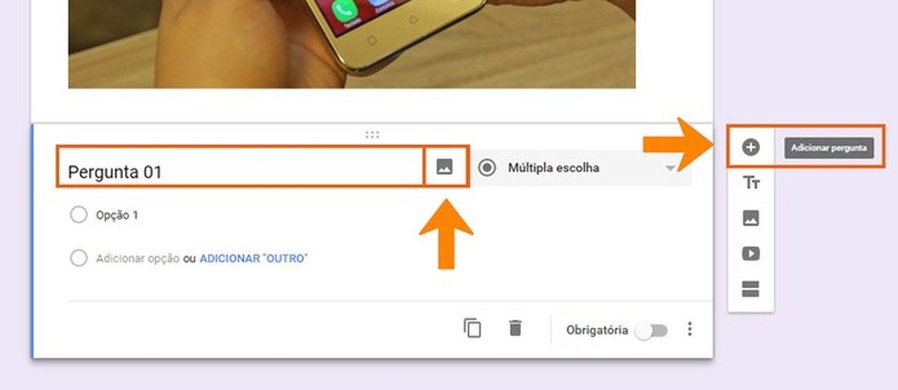 Google Forms: como adicionar fotos nos formulários