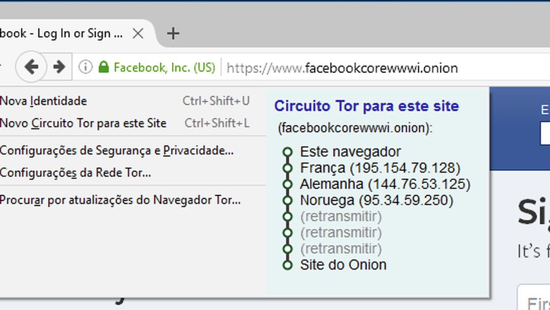 Tor Browser | Software | TechTudo