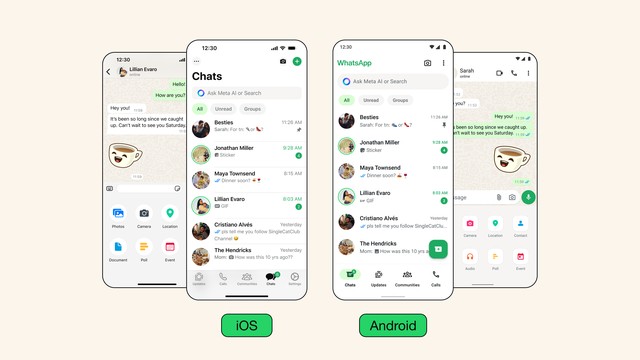 WhatsApp atualizou! Saiba tudo o que mudou no app para Android e iPhone