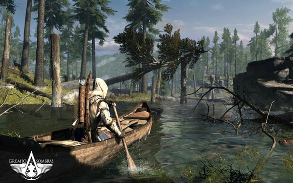 Assassin’s Creed 3 aparece em suas primeiras imagens oficiais