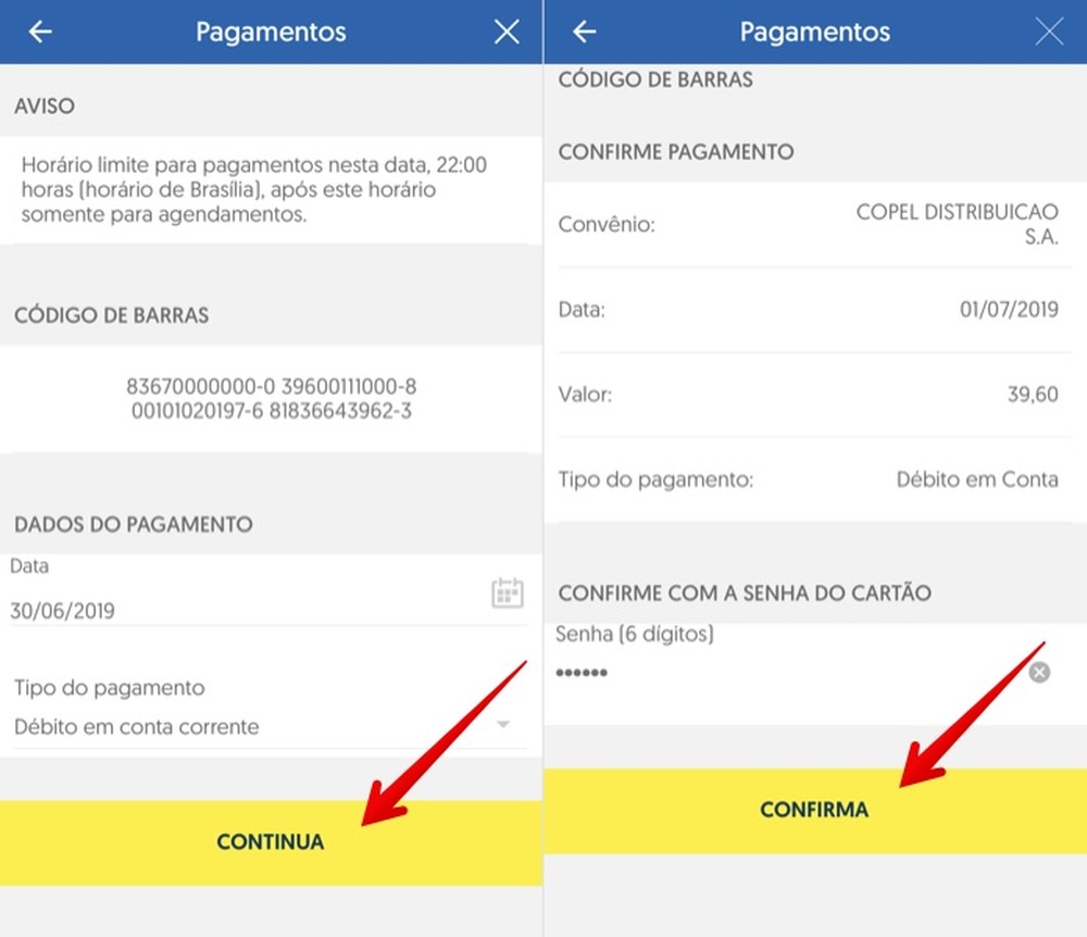 Como pagar conta pelo celular com o app do Banco do Brasil