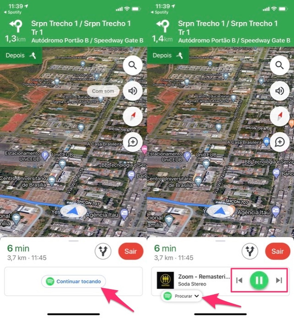 Como conectar o Spotify ao Google Maps para ver rota no GPS com música