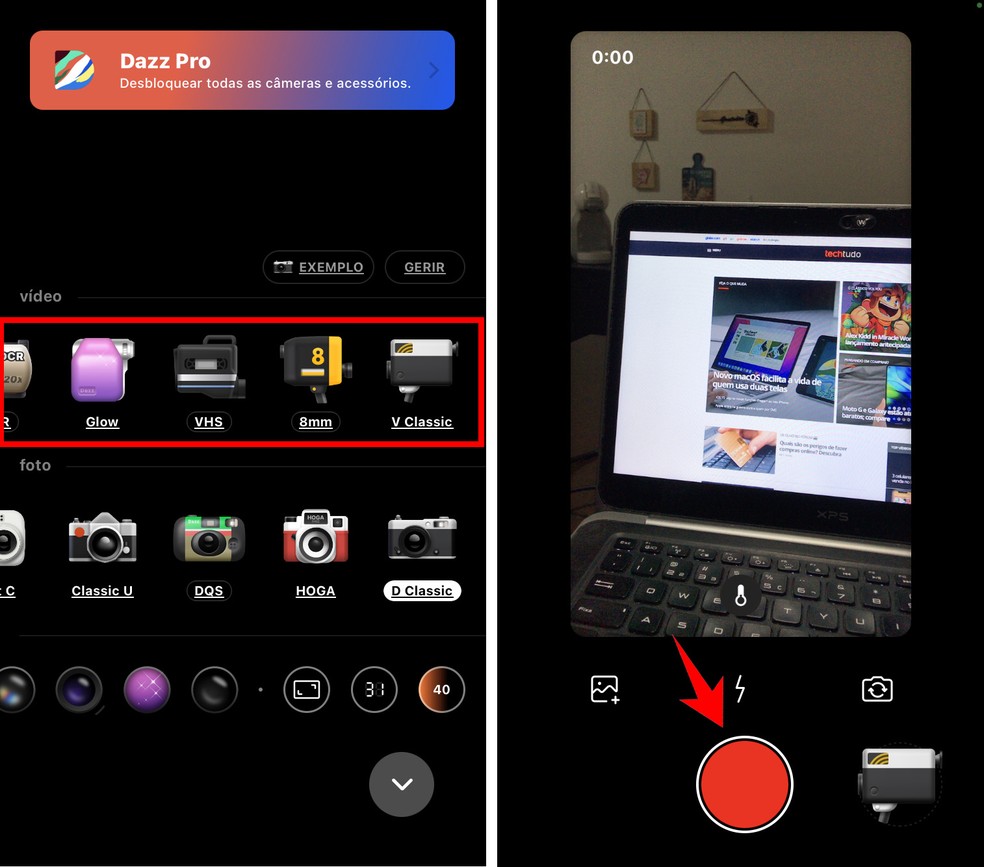 Dazz Cam: como usar o app para fazer efeito ‘vintage’ no iPhone