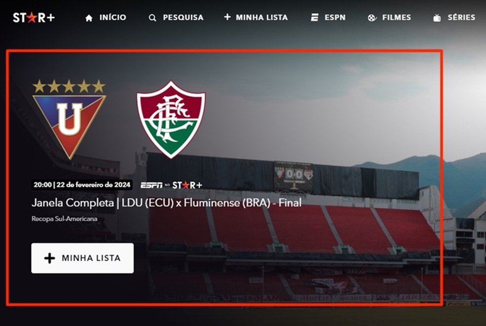 LDU x Fluminense ao vivo: veja horário e onde assistir à Recopa