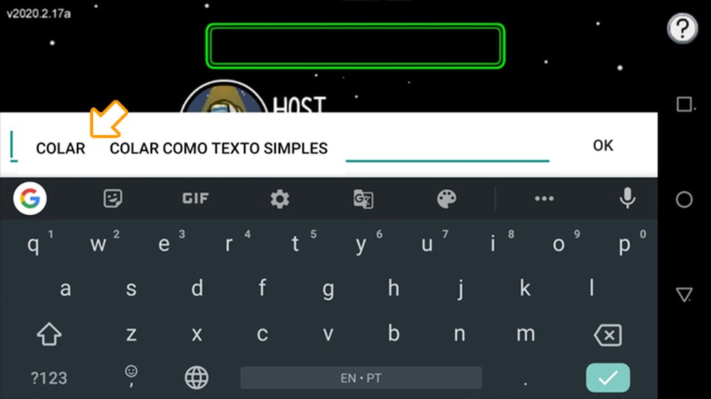 Como deixar o nome invisível no Among Us