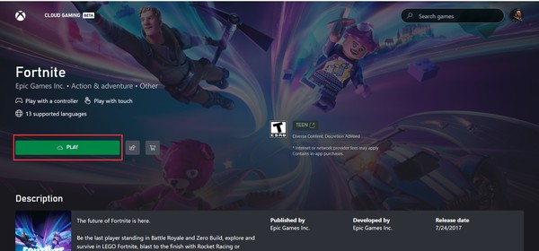 Como jogar Fortnite via Xbox Cloud Gaming (xCloud) — celular e PC