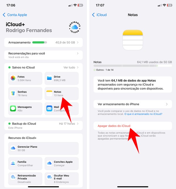 5 funções do iCloud que entopem o armazenamento do seu iPhone