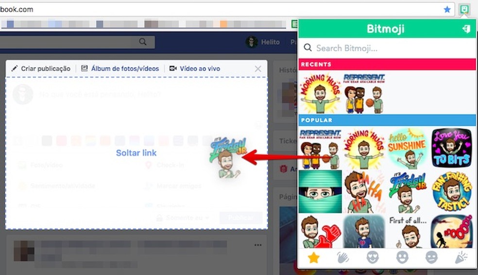 Como usar o Bitmoji no PC