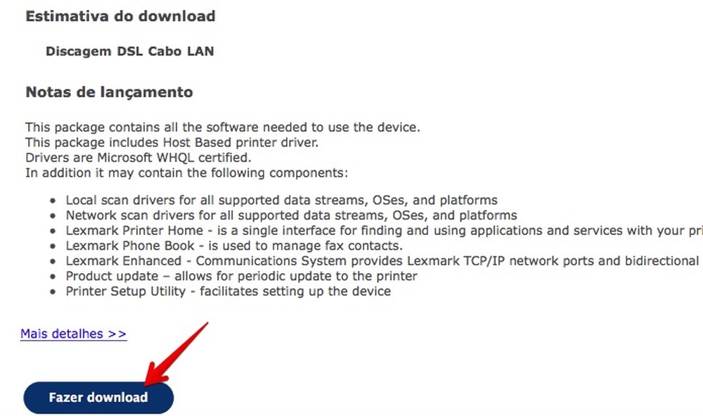 Como baixar e instalar o driver da impressora Lexmark X1270
