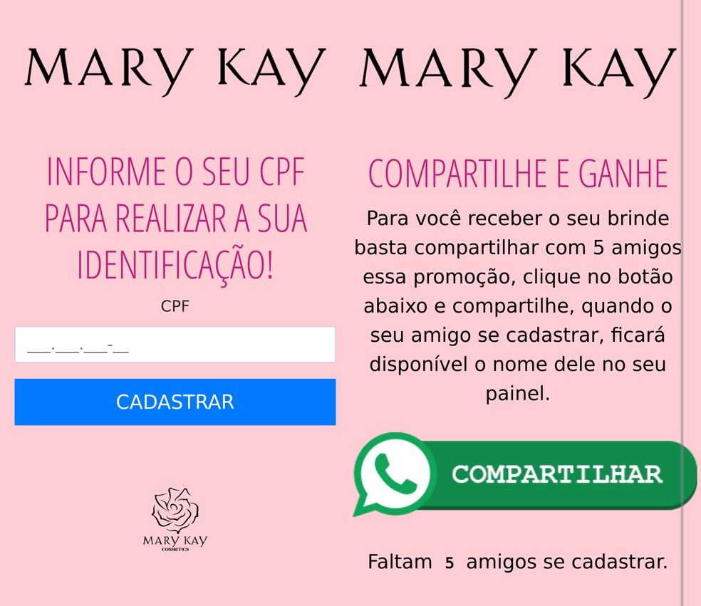 Golpes no WhatsApp prometem brindes da Mary Kay e Quem Disse, Berenice