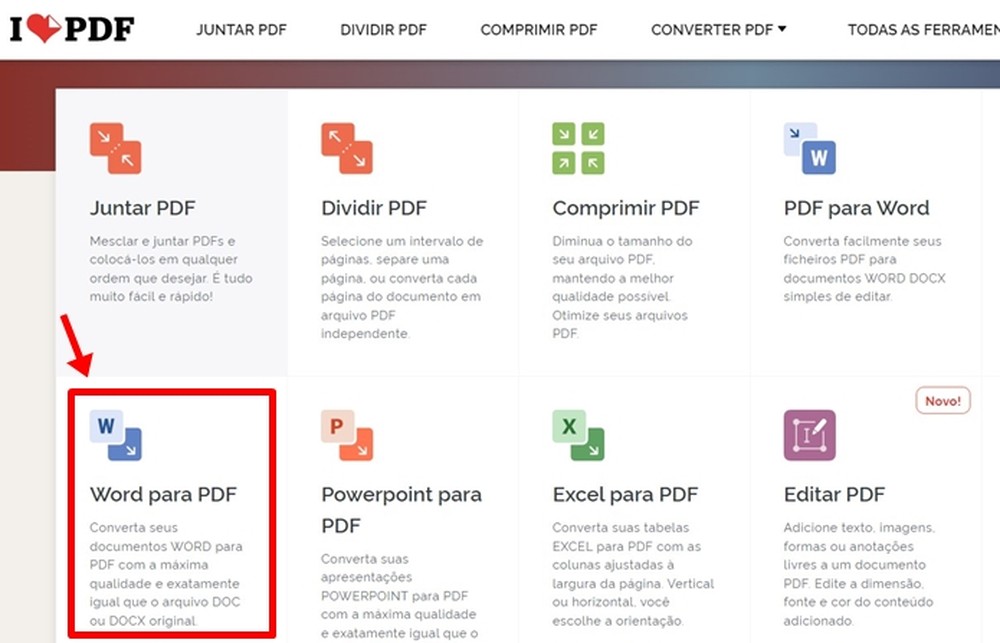 I love PDF: como converter arquivo para WORD