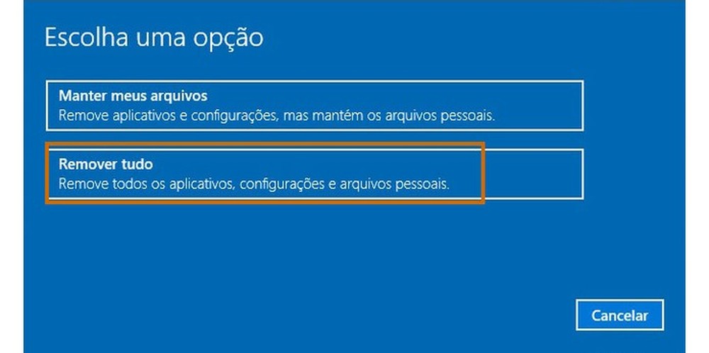 Como formatar seu PC Windows 10