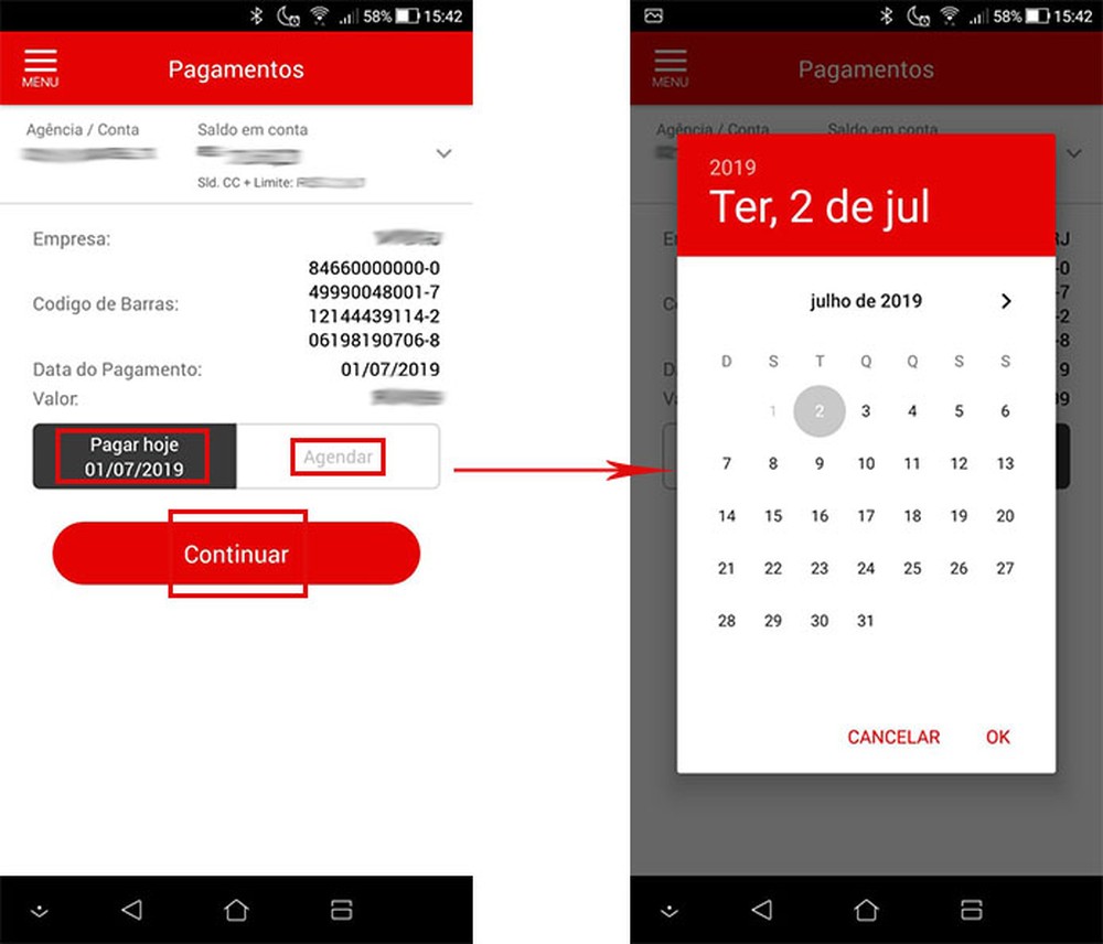 Como pagar contas pelo celular com o app do Santander