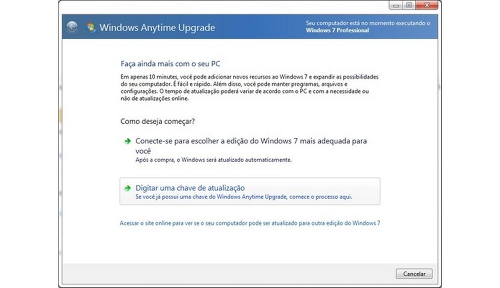 Como ativar BitLocker em um PC Windows 7