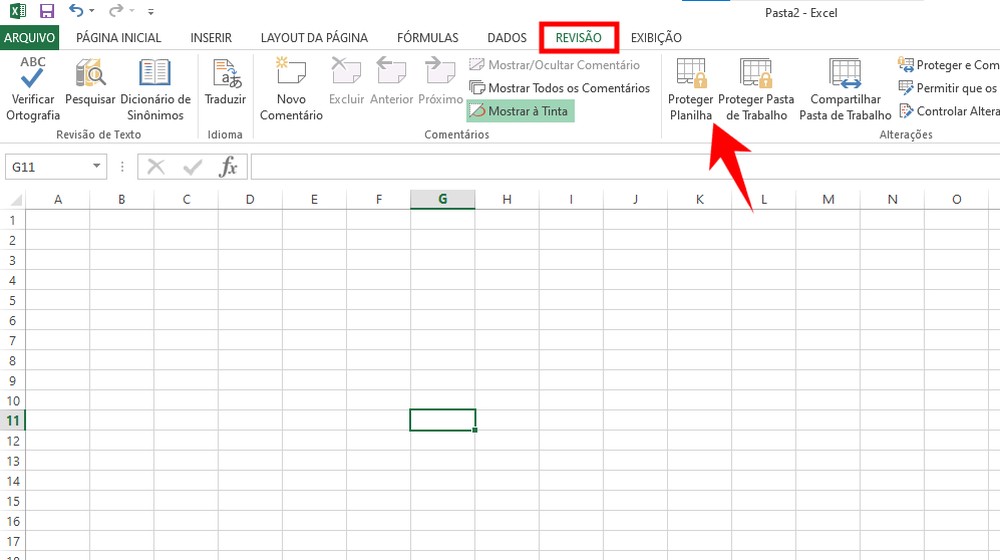 Como bloquear células no Excel