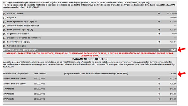 IPVA 2021 SP: como consultar valor para pagar em São Paulo