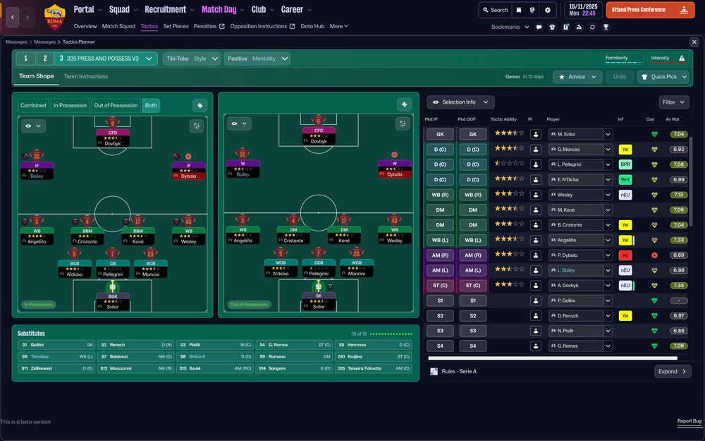 Melhores táticas do Football Manager 26: 4 opções para testar no seu time