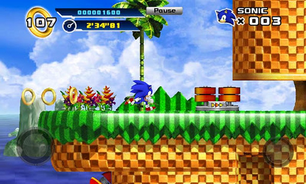 Sonic 4 Episode I finalmente chega ao Android Market