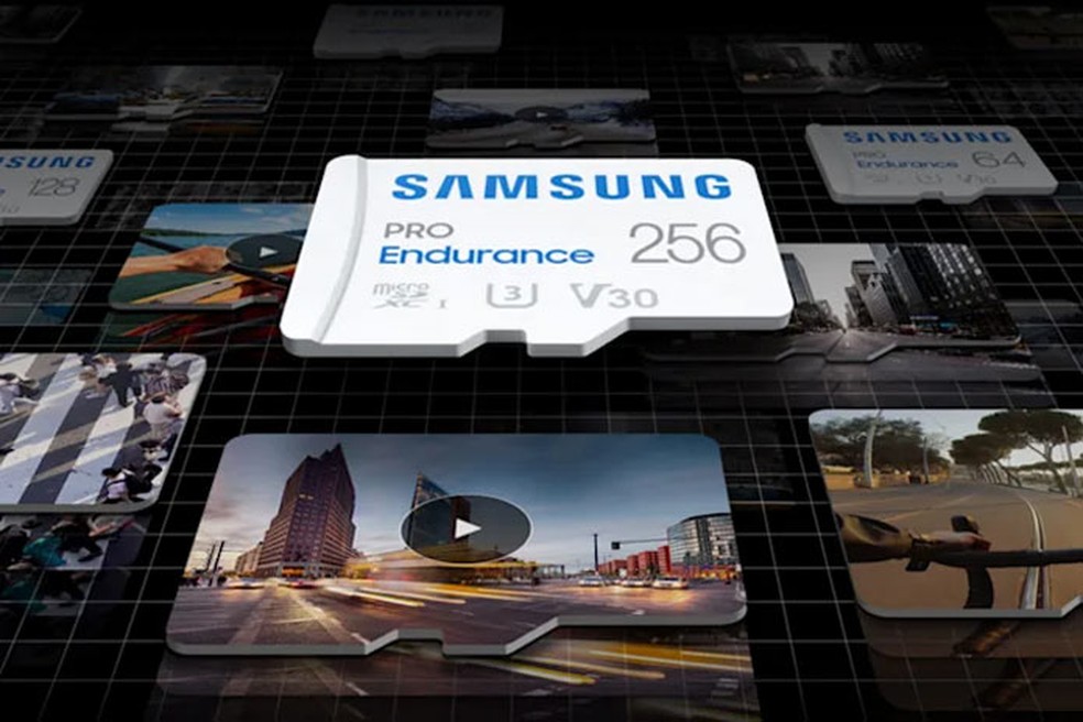 Samsung anuncia cartão microSD que promete durar 16 anos
