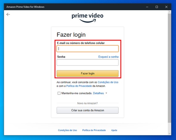 Como baixar filmes no Amazon Prime Video para assistir offline no PC