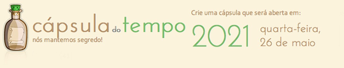 Cápsula do tempo virtual promete guardar seus “segredos” pelos próximos ...