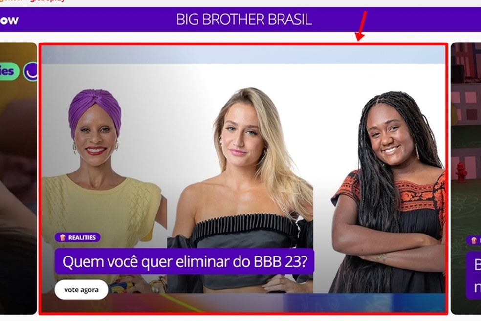 Paredão Extra BBB 23: como votar para eliminar Aline, Bruna ou Sarah Aline