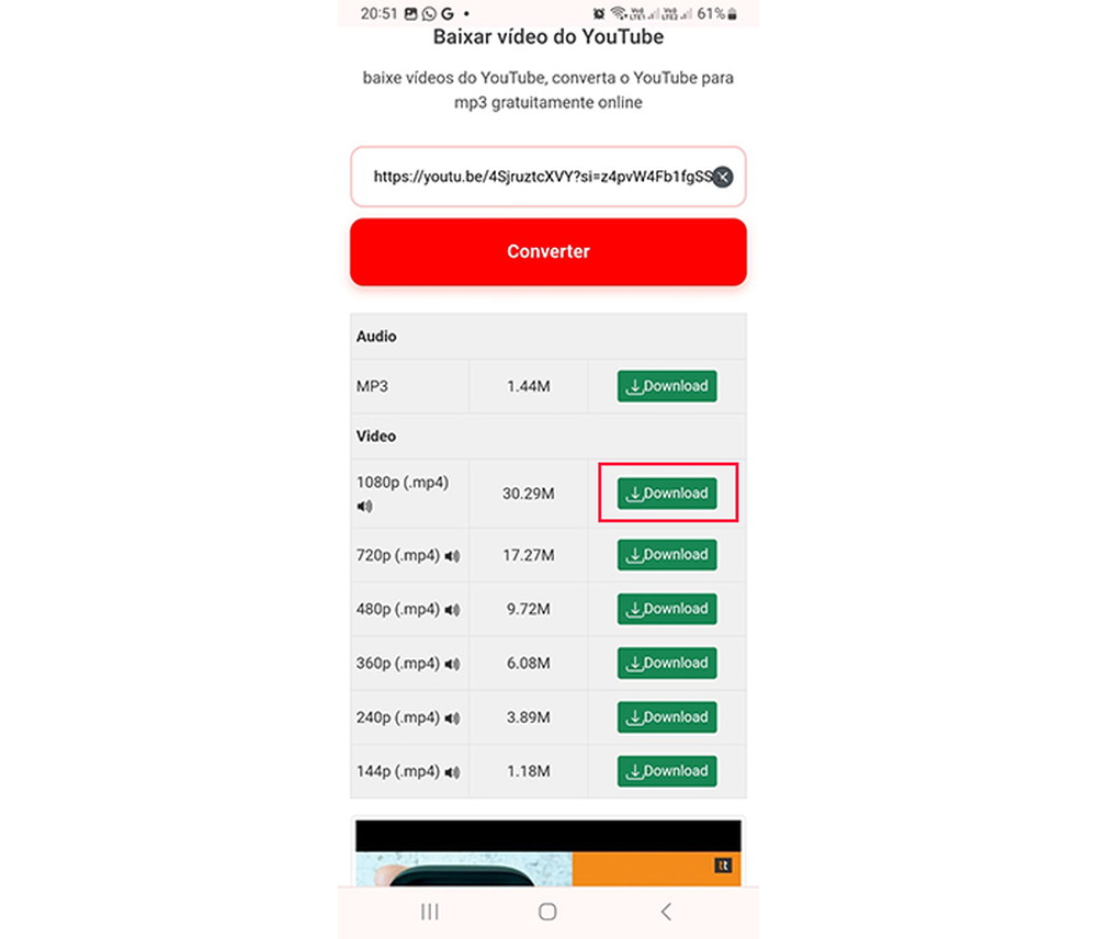 Como baixar vídeos do YouTube pelo celular Android? Saiba tudo