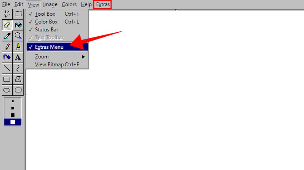 Como usar o MS Paint clássico pelo navegador